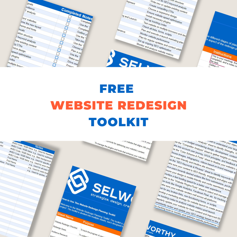 Selworthy | Free Website Redesign Toolkit